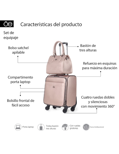 Set maleta de viaje Cloe Ocod 13